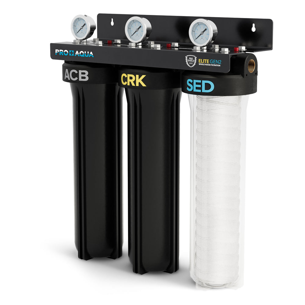 ELITE GEN2 | 3-Stage Whole House Well Water Filter System